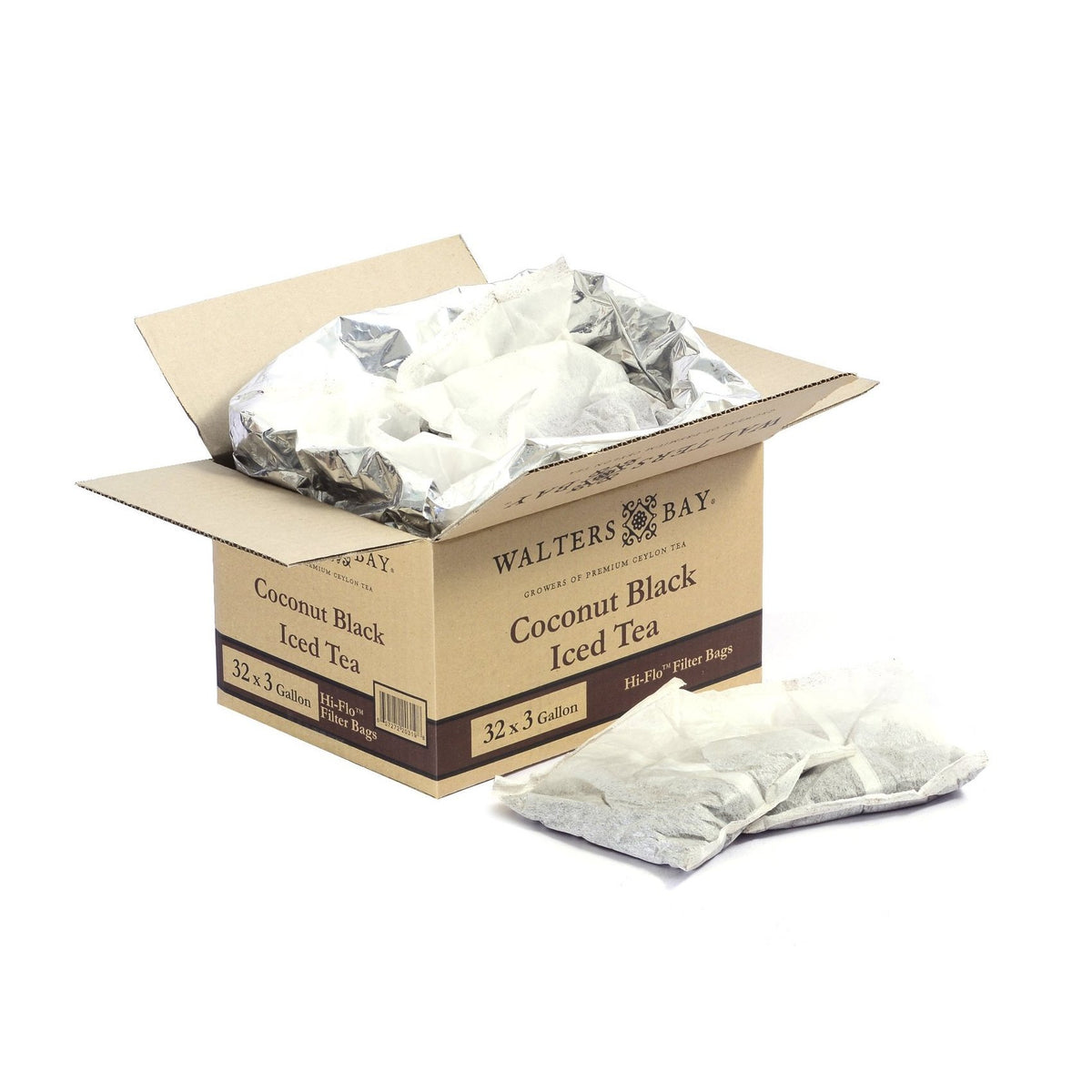 Coconut Black Iced Tea 32 x 3 Gallon – Walters Bay