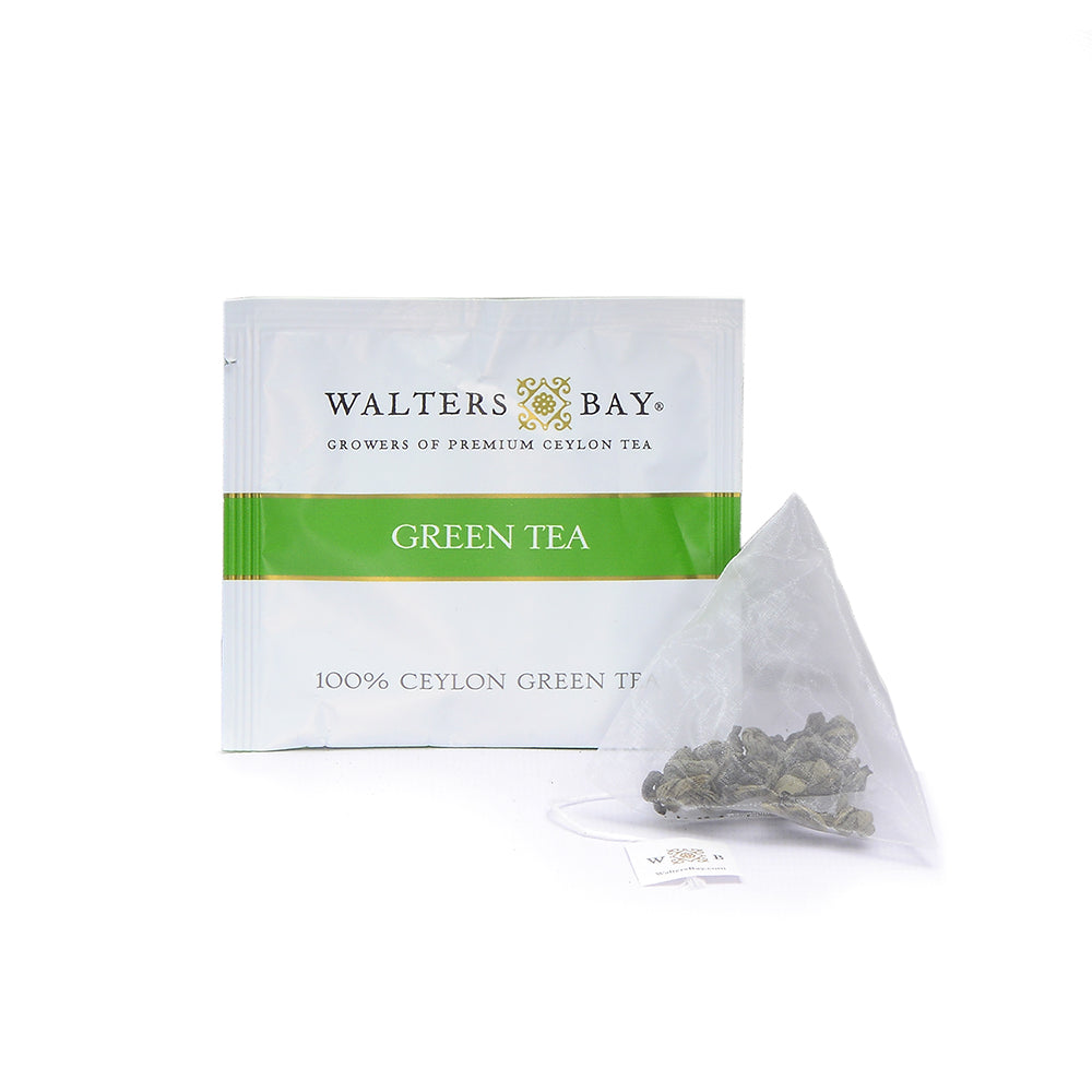 Green Enveloped Pyramid Tea Bags 100 Count – Walters Bay
