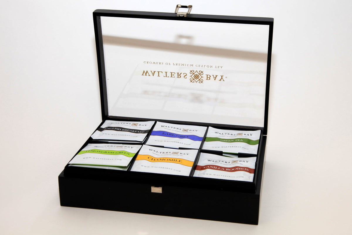 Wooden Tea Chest for Hot Tea Assorted Pack – Walters Bay